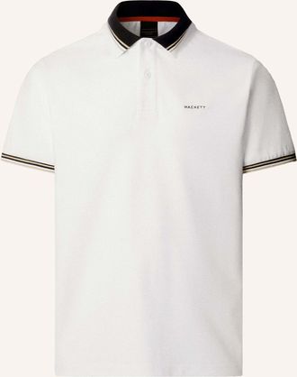 Hackett Poloshirt Hs Members Collar Polo weiss