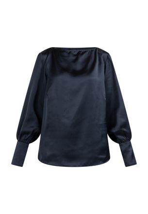 Dreimaster Dreimaster Langarmbluse Damen Marine