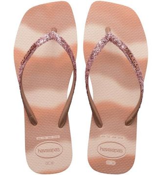 Havaianas Styleslim Square Glitter Party - Zehensandalen - Damen