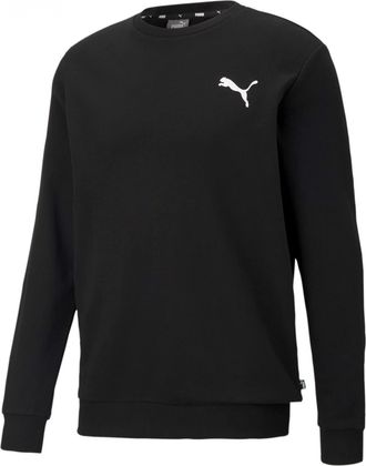 Puma Puma Herren Pullover ESS Logo Crew TR, Black-Cat, S, 586684
