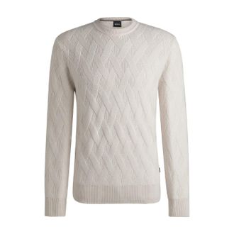 HUGO BOSS Pullover f&uuml;r Herren, Regul&auml;r (Wei&szlig;)