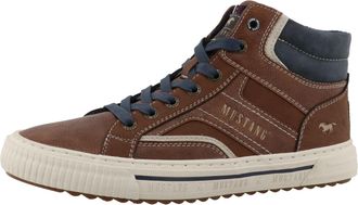 Mustang Jeans Herren Sneaker sportlich modisch 15M0041002, Größe:42 EU, Farbe:Braun