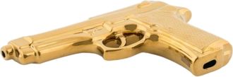 Seletti Deko-Pistole - Memorabilia Gold - Porzellan 22 X 14 X 3,5 cm