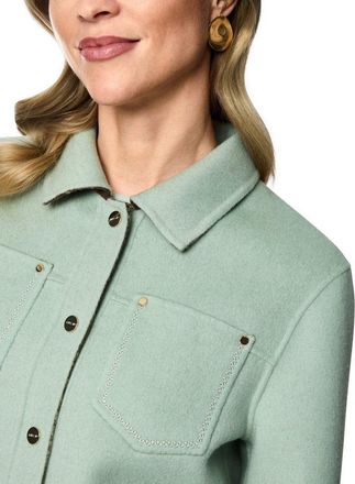 Marc Cain Wendejacke Fading Flowers Premium Damenmode