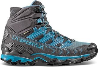 La Sportiva Femme Ultra Raptor II Mid GTX Chaussures, Carbon-Topaz, 37.5