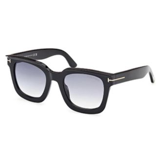 Tom Ford Leigh-02 Sonnenbrille - - Accessories - unisex - Schwarzk - 52 MM