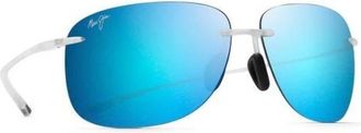 Maui Jim unisex, Accessoires, Blanc, Taille: 62 MM Hikina B445-05Cm Lunettes de soleil