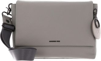 Mandarina Duck Schultertasche Grau (Pearl) Mellow Leather P10fzt39 30 x 24,5 x 8,5 cm (L x H x B)