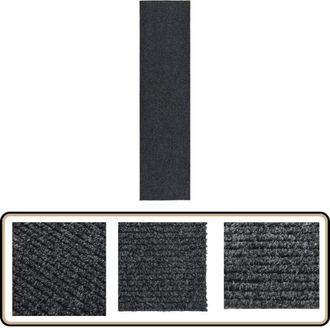 vidaXL Vidaxl - Schmutzfangläufer 100x400 cm Anthrazit - Schmutzfangmatte - Laufmatte - Flurmatten - Treppenlaufmatte - Anthrazit