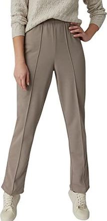 Damart Pantalon Confort Total 2 statures Femme Marron Taille 42