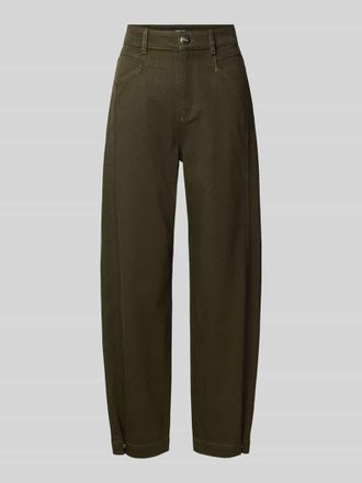 Marc Cain Relaxed Fit High Waist Jeans mit Eingrifftaschen