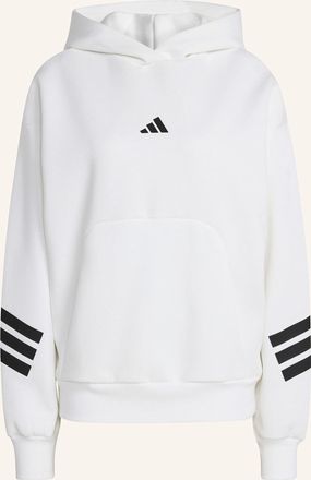 adidas Future Icons 3-Streifen Hoodie weiss