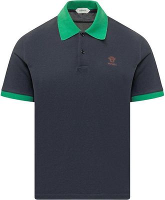 Versace Polo - Bleu