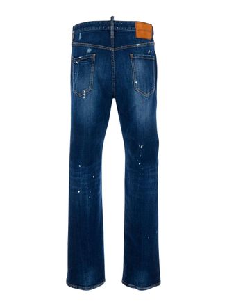 Dsquared2 Mens Jeans 643 Blue Denim Cotton