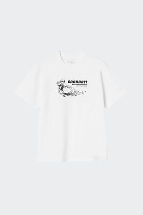 Carhartt Work in Progress Tee-shirt col rond en coton bio - Taille XS