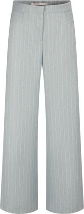 Raffaello Rossi Gestreifte Chino Style Hose - - Trousers - Damen - Blau - L