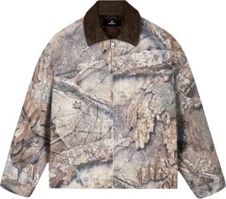 Represent Represent, Homme, Vestes, Multicolore, Taille: S Veste Trucker Camo Real Tree