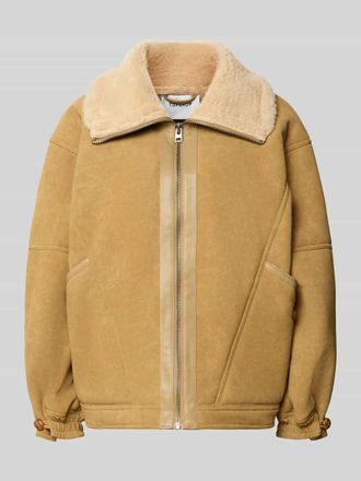Topshop Teddyjacke mit gro&szlig;em Umlegekragen