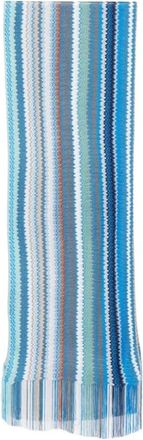Missoni Femme, Accessoires, Multicolore, Taille: ONE Size &Eacute;charpe Ray&eacute;e &agrave; Franges