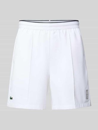 Lacoste Sport Regular Fit Sport-Shorts mit elastischem Bund