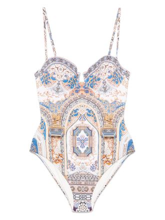 Camilla maillot de bain &agrave; armatures - Blanc