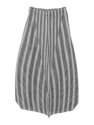 Pleats Please Issey Miyake Pantalons D&eacute;contract&eacute;s - Blanc