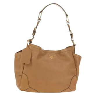 Prada Pre-owned Vintage Schultertasche - - Pre-owned - Damen - Beige - ONE SIZE