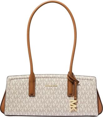 Michael Kors Femme, Sacs, Beige, Taille: ONE Size Laila Signature Small East West