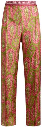 Etro Pantalons D&eacute;contract&eacute;s - Vert
