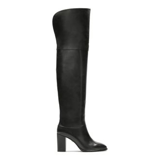 Kazar Kazar Schwarze Musketierstiefel mit Absatz - - Shoes - Damen - Schwarzk - 40 EU