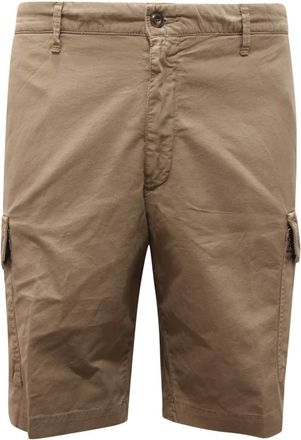 BRIGLIA 1949 Homme, Shorts, Vert, Taille: M Shorts Cargo Vert, Fabriqu&eacute; en Italie