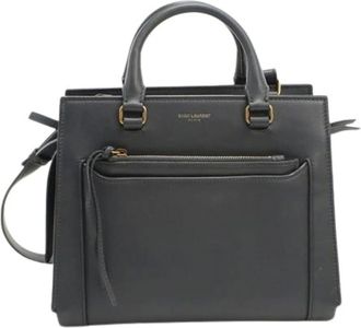 Saint Laurent Sac &agrave; main vintage Pre-owned - Femme - Pre-owned - Gris - Taille: ONE Size
