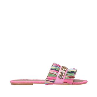 De Siena shoes Raffia Leder Sandale - - Shoes - Damen - Mehrfarbig - 36 EU