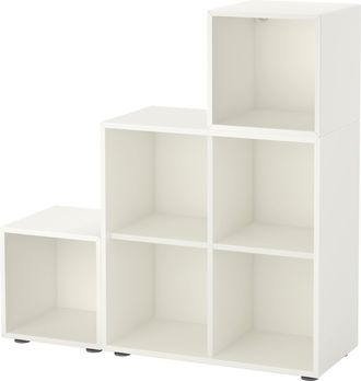 IKEA Ikea EKET Schrankkombi mit F&uuml;&szlig;en, 105x35x107cm, wei&szlig;