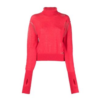 Maison Margiela Damen, Strickwaren, Rot, SGr&ouml;&szlig;e