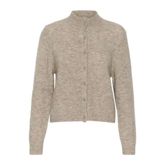 Gestuz Femme, Pulls, Beige, Taille: 44 FR Beige Ullcardigan Debbiegz Cardigan
