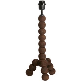 Light & Living Tischlampe - Veglio - braun - holz - ø 20cm - - Light&living