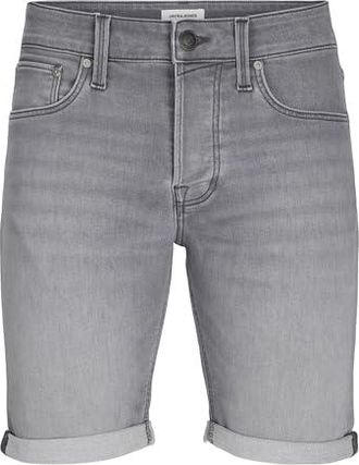 Jack & Jones JJIRICK JJICON I.K. SQ 063 SN Short, Gris Denim, XL