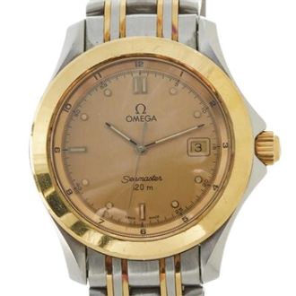 Omega Pre-owned Vintage Quarz-Armbanduhr - - Pre-owned - Herren - Gelb - ONE SIZE