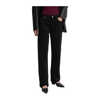 2nd Day Raphael Gerades Jeans - - Jeans - Damen - Schwarzk - W29