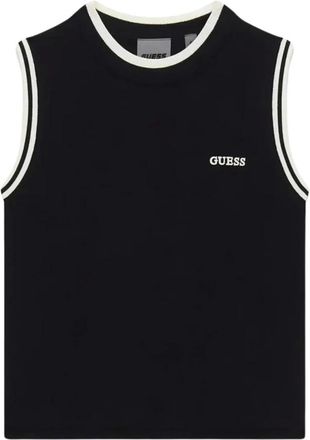 Guess Femme, Tops, Noir, Taille: 42 FR Gabry Top