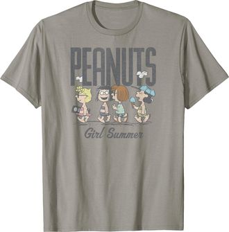 Peanuts Sally Violet Marcie & Peppermint Patty - Mädchen Sommer T-Shirt