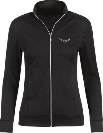 Trigema Damen Jacke mit Swarovski Kristallen