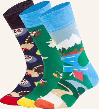 DillySocks Dillysocks Socken Swiss Alps braun