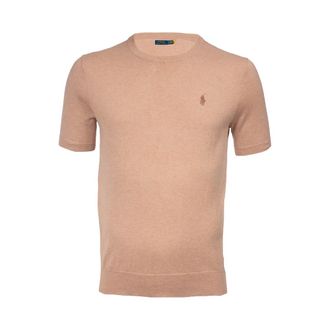 Polo Ralph Lauren Homme, Pulls, Beige, Taille: M Pulls &agrave; col rond
