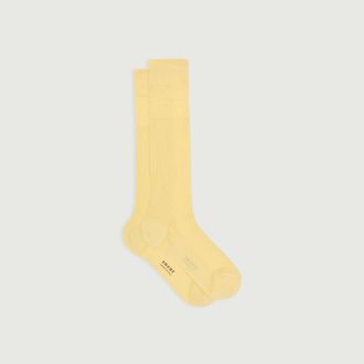 SOEUR CHAUSSETTES BACH JAUNE P&Acirc;LE