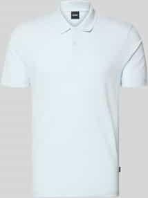 HUGO BOSS Regular Fit Poloshirt aus Baumwoll-Mix Modell PARLAY 240