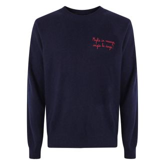 MC2 Saint Barth Pulls &agrave; col rond - Homme - Pulls - Bleu - Taille: XL