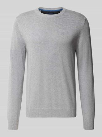Christian Berg Regular Fit Strickpullover aus Baumwoll-Woll-Mix