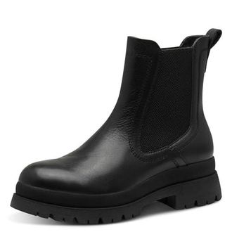 Tamaris Bottines Chelsea pour femme 1-25423-45 - Noir - Taille 36 EU, Noir, 36 EU